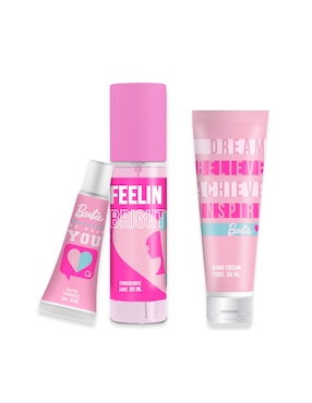 Kit parfum Barbie Pink Power para niña